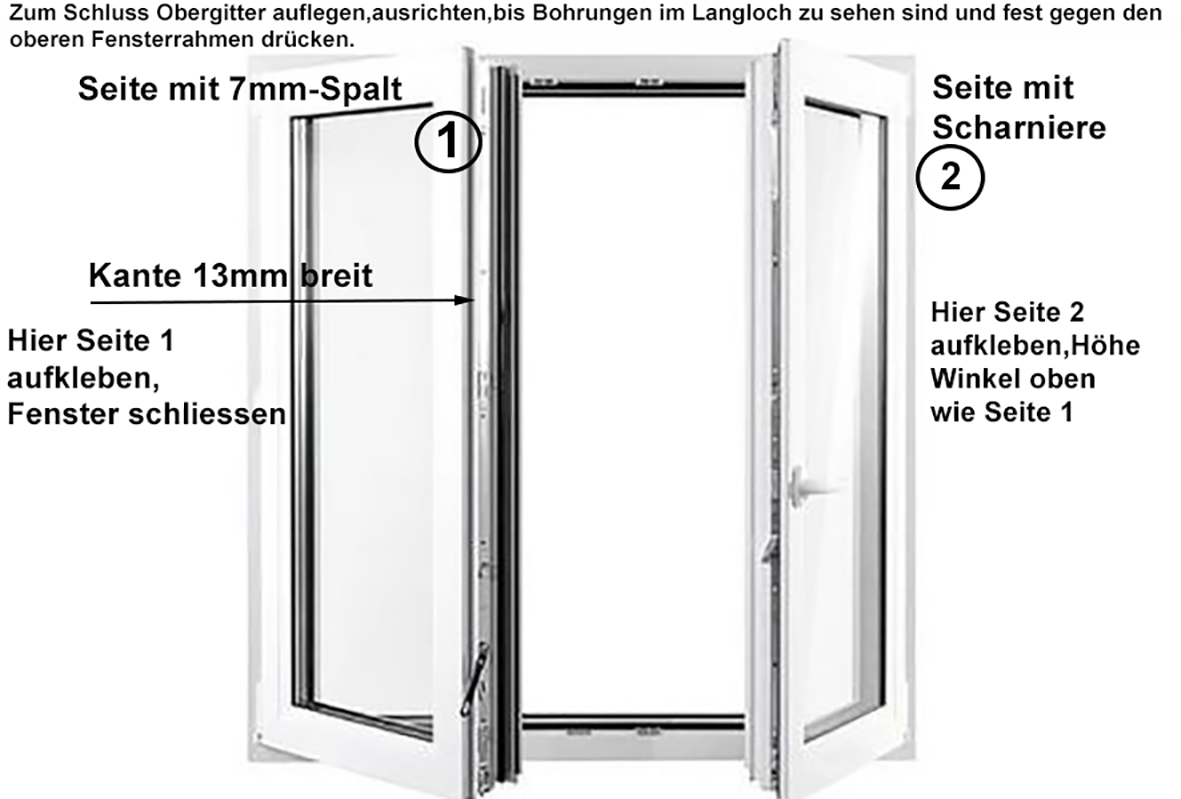 Kippfensterschutzsysteme - Stulp-System 1
